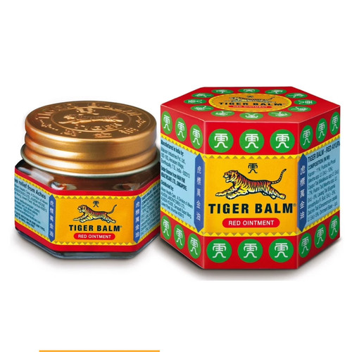 (2 PACK) Tiger Balm (Red) Super Strength Pain Relief Ointment 21ml ...