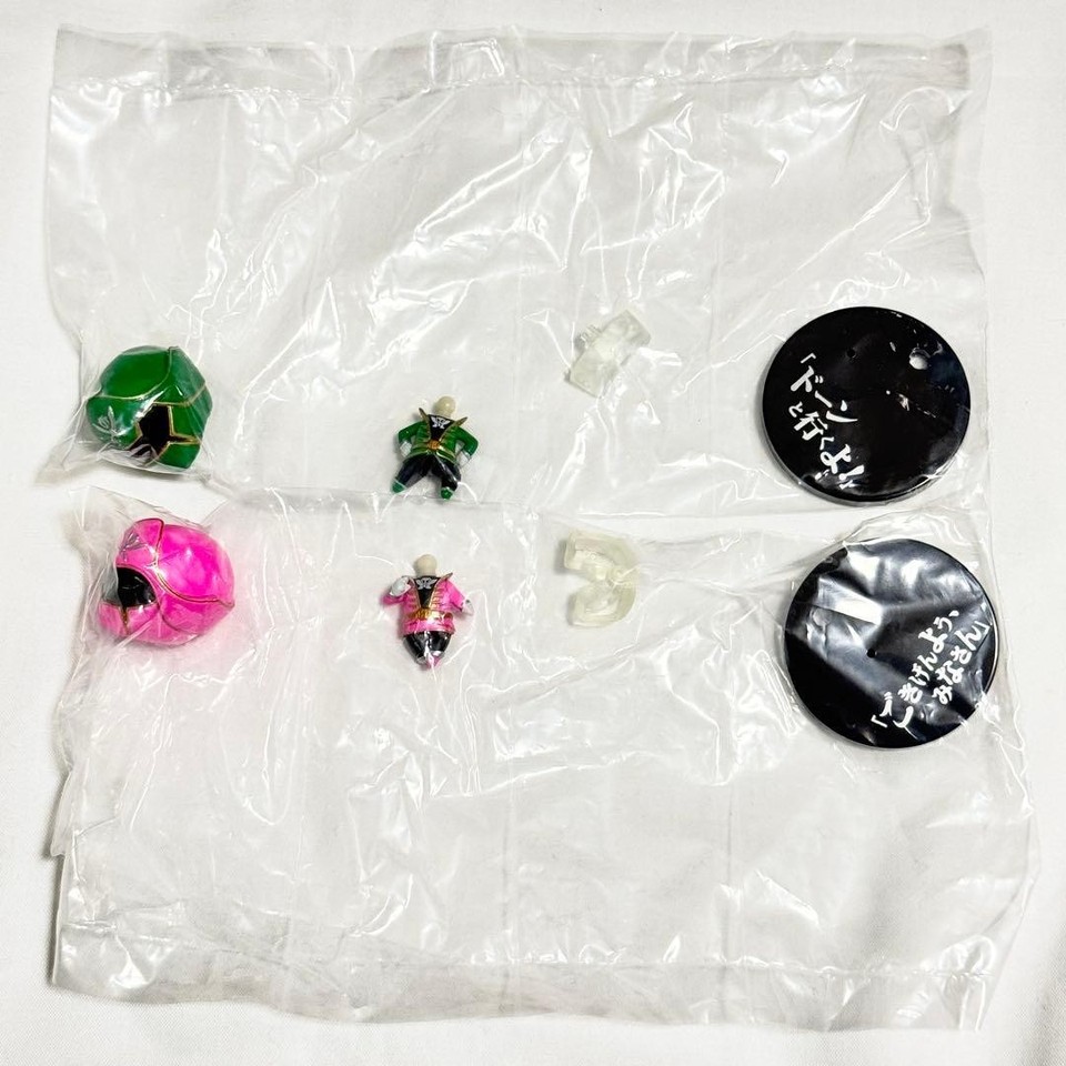 Super Sentai Series Legend Sentai Famous Scenes Gokaiger Green Pink ...