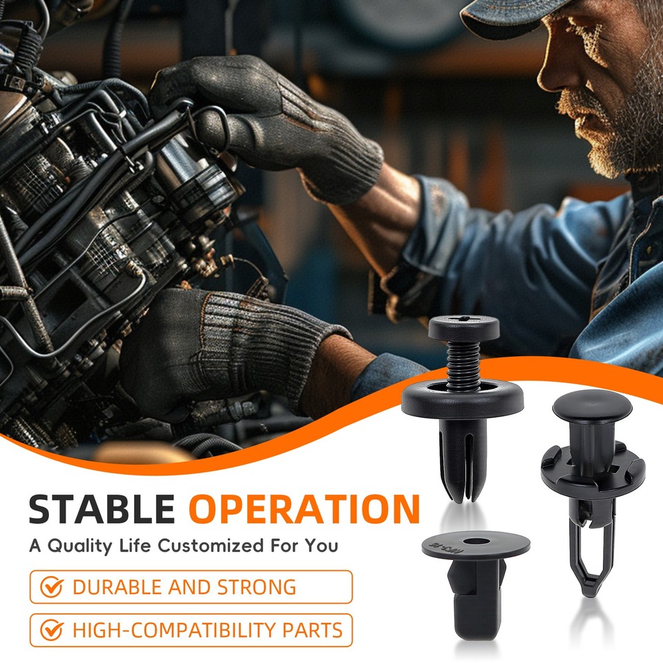 For Toyota 4Runner Fender Door Hood Bumper Car Trim Clips Body Retainer ...