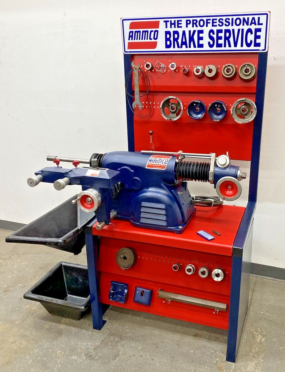 Ammco 4000 Disc & Drum Brake Lathe With Adapter Kit & Bench | eBay