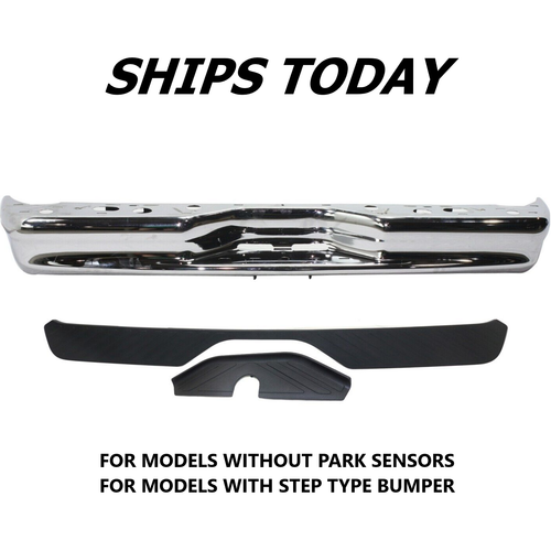 NEW Complete Rear Step Bumper Assembly For 1992-2014 Ford Econoline Van ...