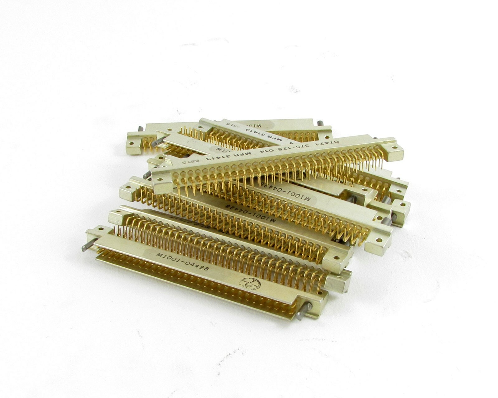 Lot of (12) Amphenol Connector Header Receptacle, 30/60, RA Gold 375 ...