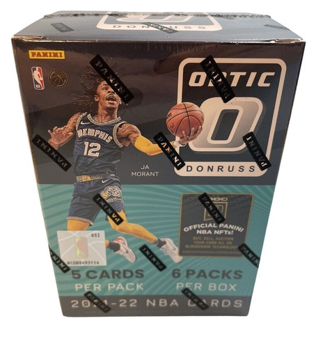 Panini 2021-22 Donruss Optic Basketball Blaster Box - 6 Packs ...