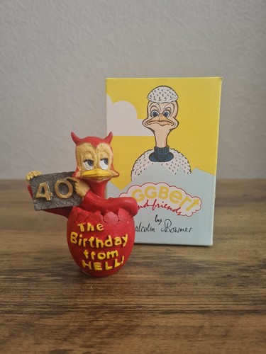 Eggbert Collectables 40th Birthday (From Hell!) 1995 EG136 Signed ...