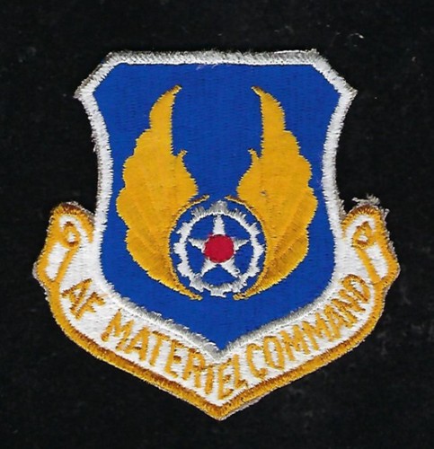 US AIR FORCE MATERIEL COMMAND HAT PATCH VET AFMC PIN UP AFB WRIGHT PATTERSON WOW | eBay