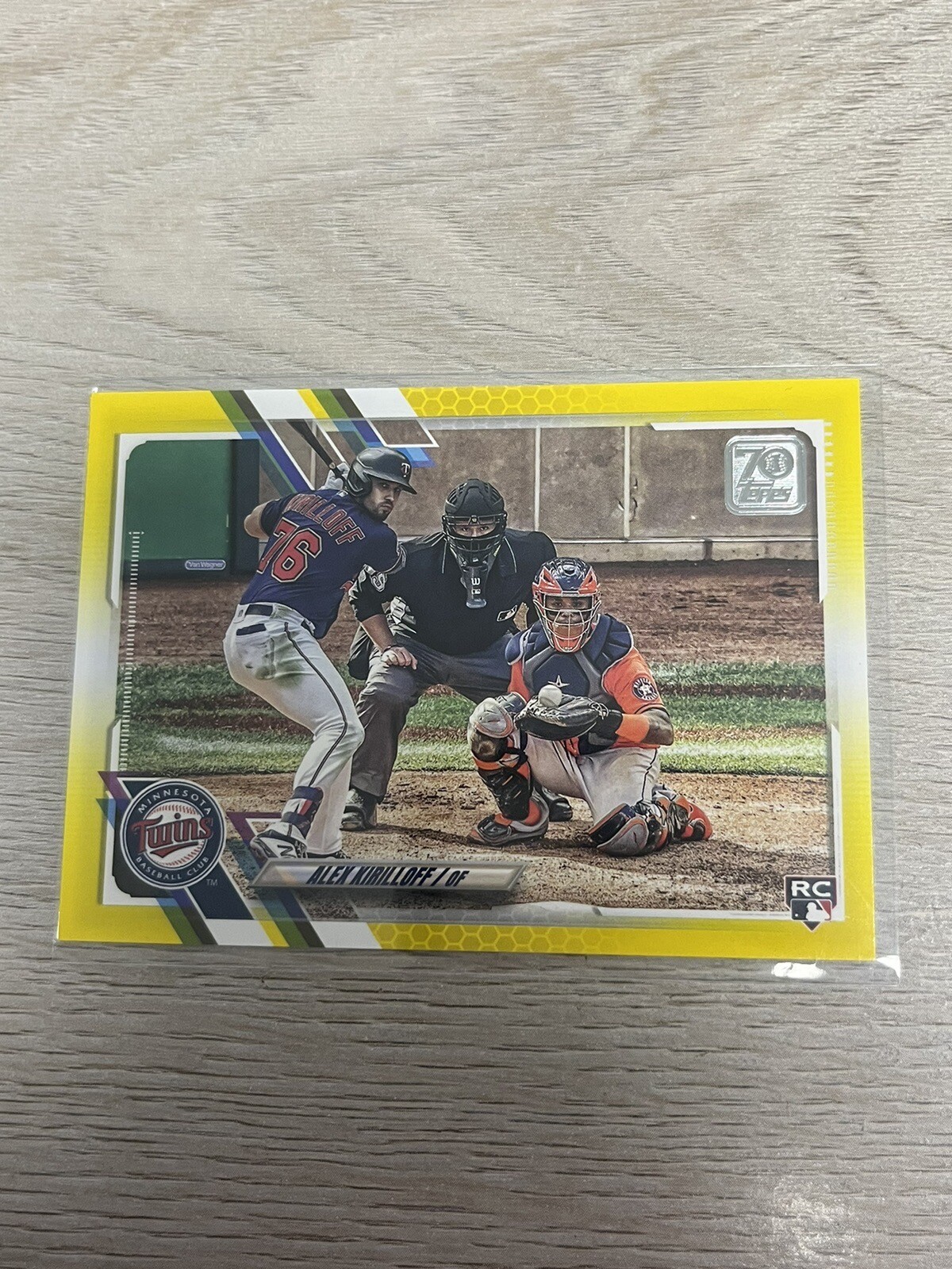 Alex Kirilloff 2021 Topps Series 2 Yellow #413 Twins RC Rookie SP | eBay
