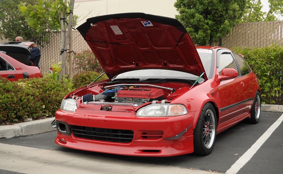 JDM Honda Civic EG EG6 eg4 Sir Hatch SR3 front bumper lip spoiler ...