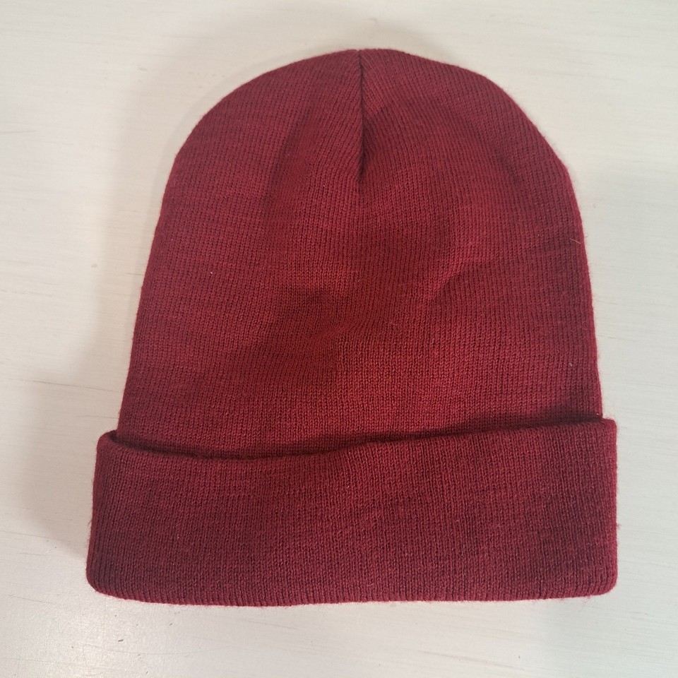 Redskins Maroon Logo Winter Beanie NFL Football Hats | eBay