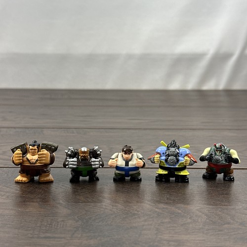Bandai Ben 10 Sumo Slammers Lot Of 5 Mini Figures Cartoon Network | eBay