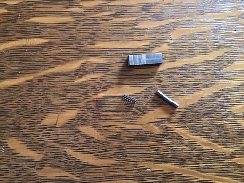 Hi-Standard Model B Used 22L.R. Magazine Catch With Spring And Pin #125 ...