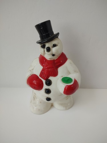 Vintage plastic Christmas light Royalite Royal Snowman only no cord | eBay