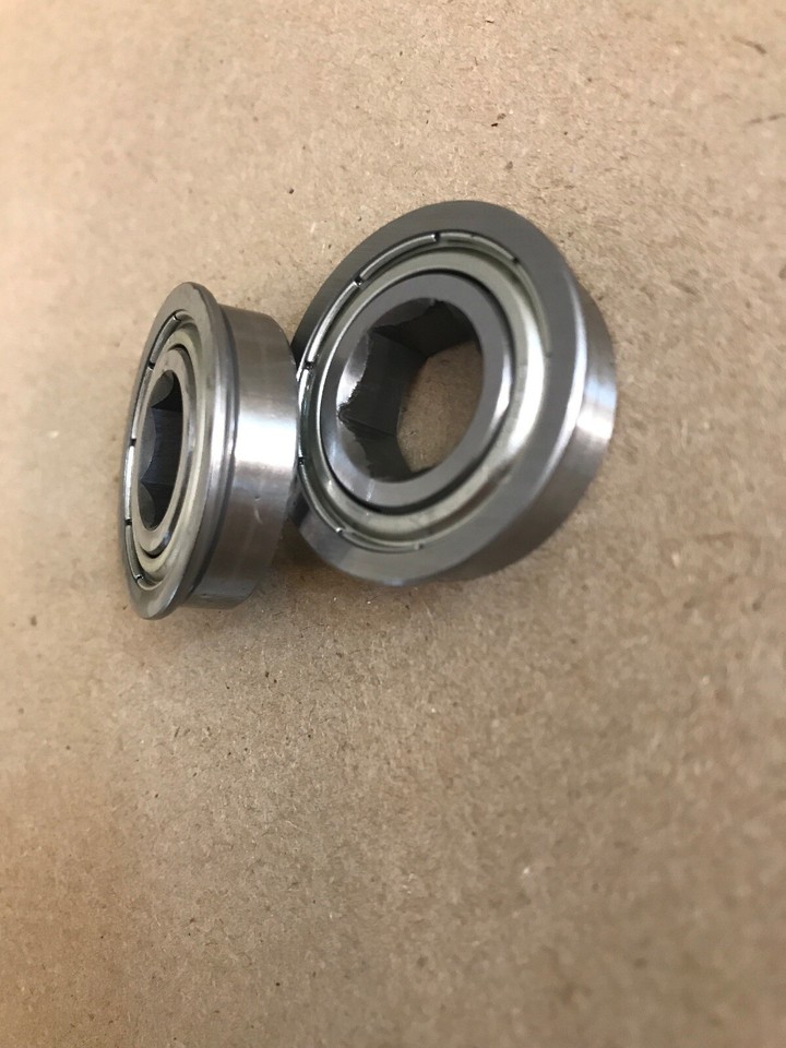2 PCS, FR6ZZ-HEX FR6ZZ Hex Bore Bearing 1/2" Bore | eBay