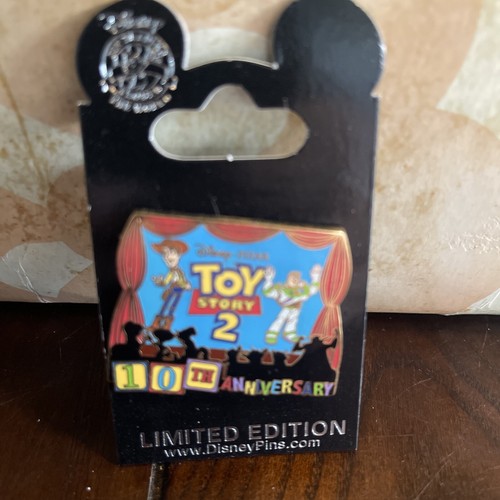 WDW Walt Disney 2009 10th Anniversary Pixar Toy Story Woody & Buzz Pin ...