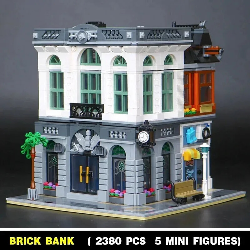 2380PCS Brick Bank Kit Building Block Expert Assembly Compatible With ...