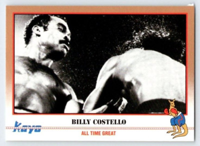 BILLY COSTELLO BOXER ALL TIME GREAT Kayo Boxing Trading Card 1991 B179 ...