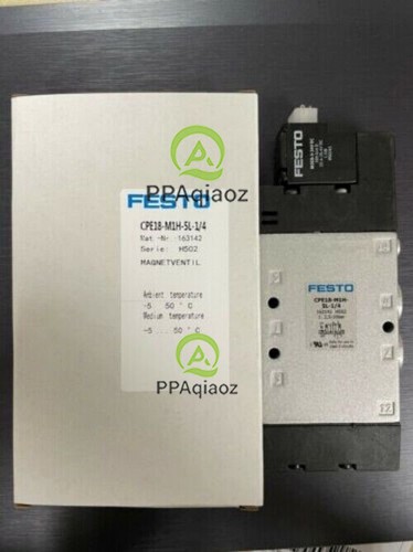 1PC NEW FESTO CPE18-M1H-5L-1/4 163142 Solenoid Valve Free shipping | eBay