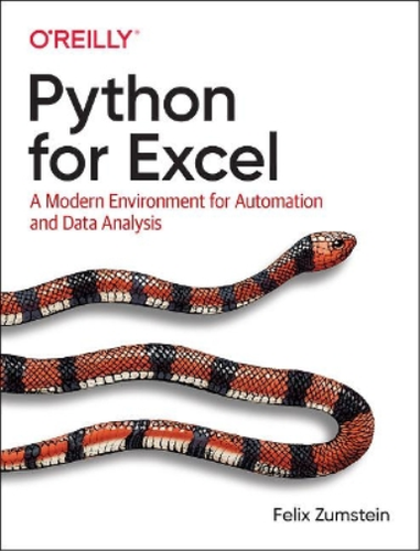 Felix Zumstein Python for Excel (Poche) 9781492081005 | eBay
