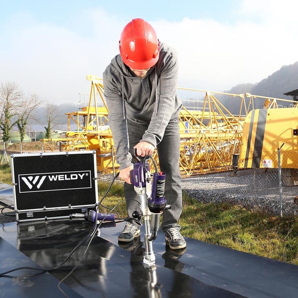 Weldy Plastic Extrusion Extruder Welding Gun Booster EX2 Kit with K8/10 ...