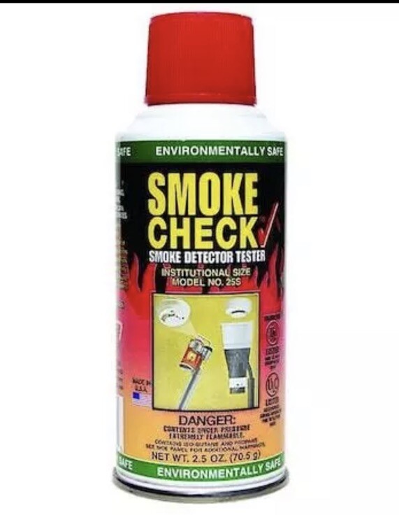 Home Safeguard Industries Inc 25s Aerosol Smoke Detector Tester for ...