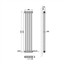 Horizontal Vertical Traditional Cast Iron Style Column Vintage Rads ...