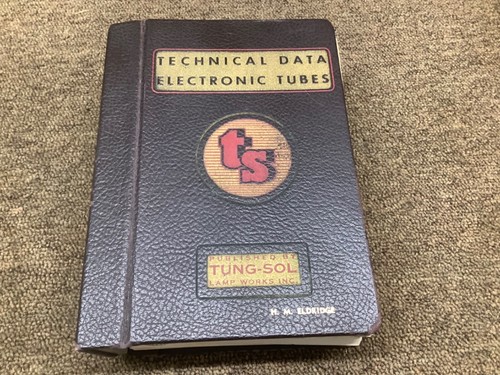Tung Sol Tube Data 1948 Volume One | eBay