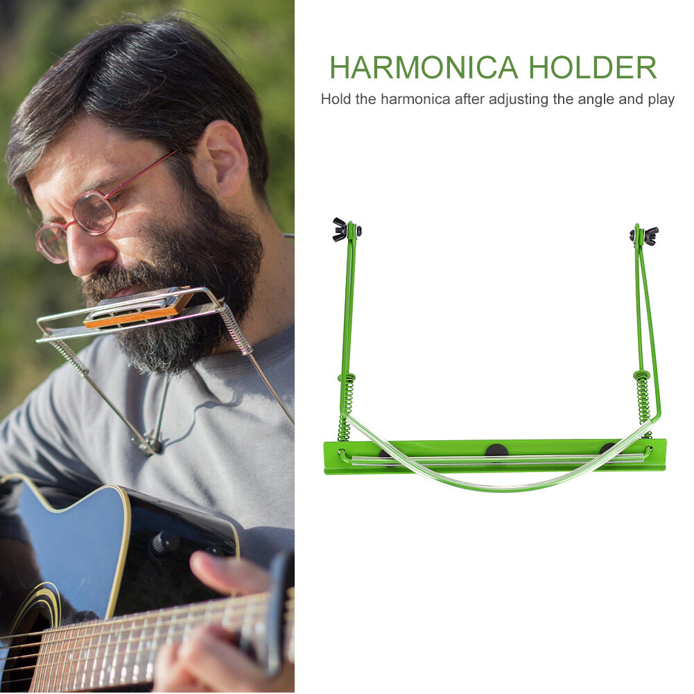 18cm Clip Harmonica Neck Holder Bracket For 24 Hole 10 Hole Harmonica ...