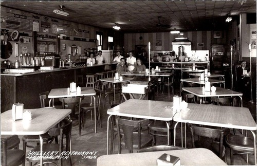 RPPC, Standish MI Michigan WHEELER'S RESTAURANT Waitresses ROADSIDE ...