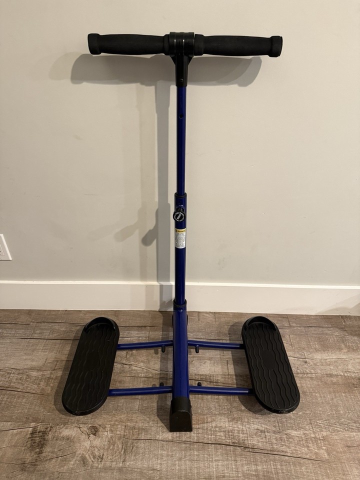 Leg Master Exercise Machine - Blue Fitness Equipment with Pedals ...