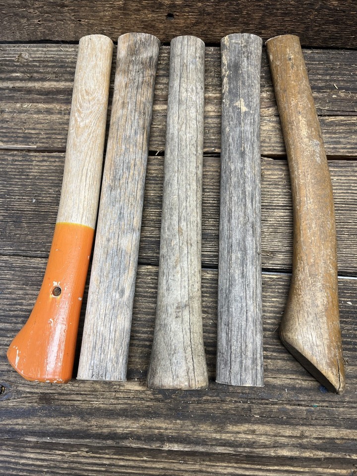 Lot (5) Wood Handles Axe/Hatchet/ Hammer Repurpose Craft Projects | eBay