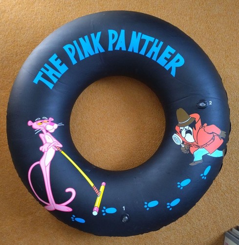 Pink Panther Inflatable Swimming Ring - Retro Character Pool Float | eBay