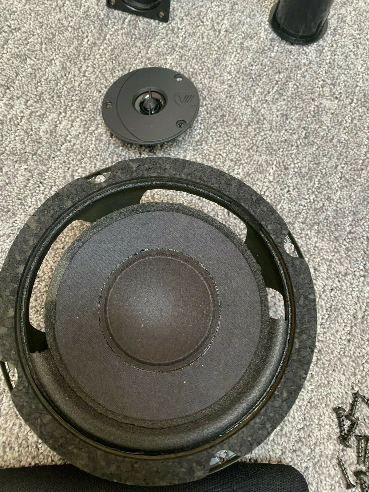 Vintage Advent A1103 speaker drivers,5 1/2",tweeters,crossovers,grills ...