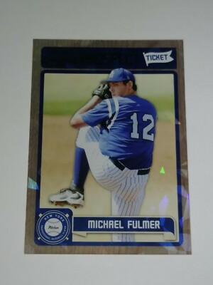 2011 Playoff Contenders ** Tickets Crystal ** #RT46 Michael Fulmer RC # ...