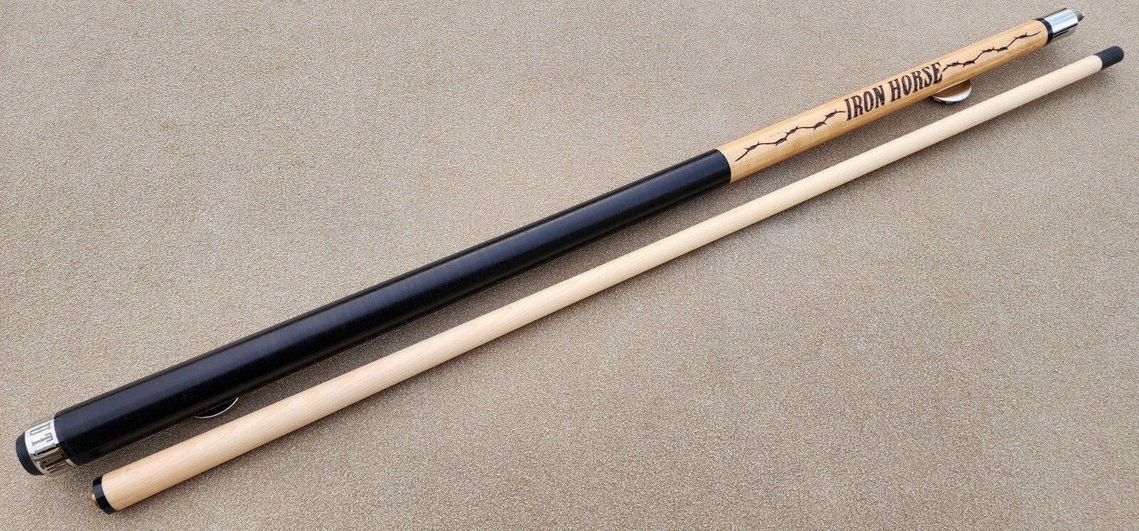 Outlaw OLBK01 BREAK Pool Cue, Stacked Leather Wrap, Phenolic,FREE ...