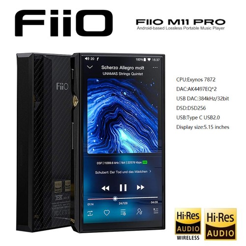 FiiO M11 PRO High Performance Portable Digital Audio Player English language 6953175760689| eBay