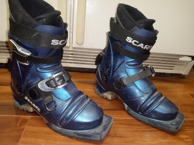 Scarpa Terminator T2 75mm 3 Pin Telemark Touring Ski Boots / Liners 5 1 ...