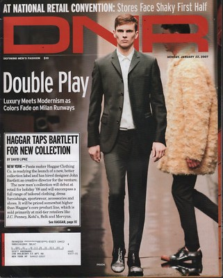 DNR Fashion Newspaper Monday January 22 2007 David Lipke Haggar Prada ...
