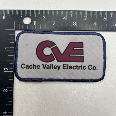 Recovered Uniform Patch CVE CACHE VALLEY ELECTRIC CO. (Electricity ...