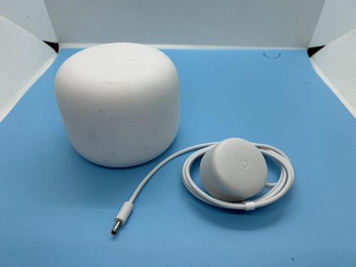 Google Nest WiFi Router Model H2D – AC2200 - White | eBay