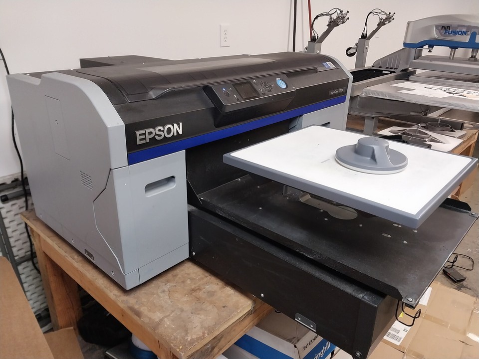 Epson Surecolor F2100 DTG Direct To Garment Tshirt Printer and Pearl ...
