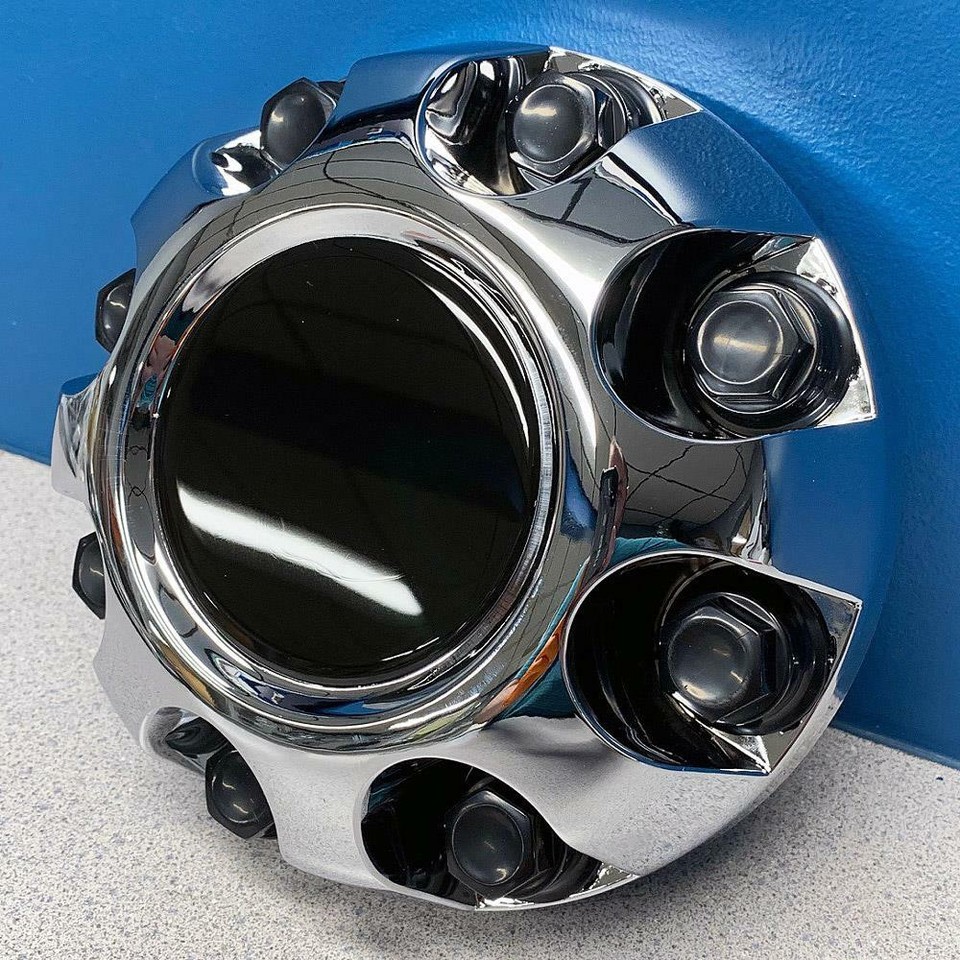 "Chevrolet Silverado GMC Sierra 8 Lug Chrome Center Cap 17"" Wheel Rim ...