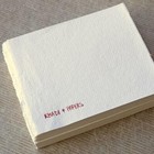 KHADI HANDMADE RAG PAPER BOOK BLOCK 13 x 16 cm Rough | eBay