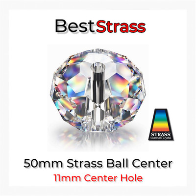 BestStrass Swarovski Strass Crystal 50mm Strass Ball Center Clear | eBay