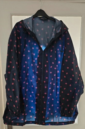 Capsule Navy Rain Mac Plus Sz 28-30 | eBay