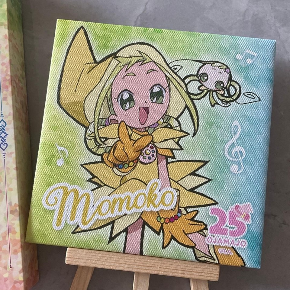 Doremi Canvas Art Ojamajo Doremi Momoko Illustration 25th Anniversary ...