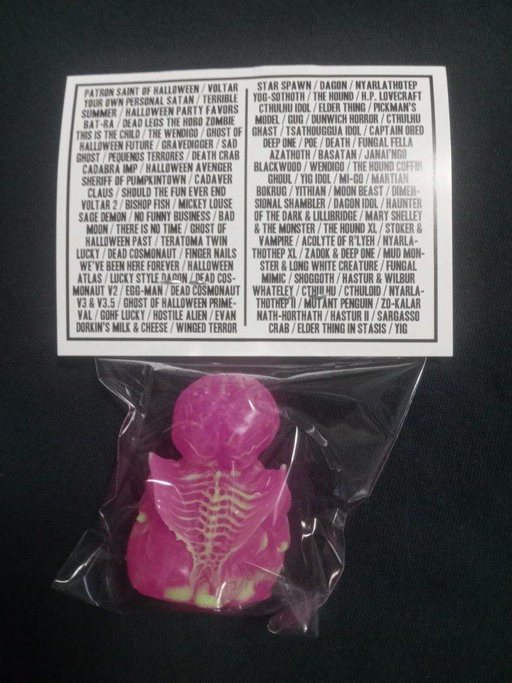 HH TOYS SAM HEIMER Cthuloid Neon Green/Hot Pink | eBay