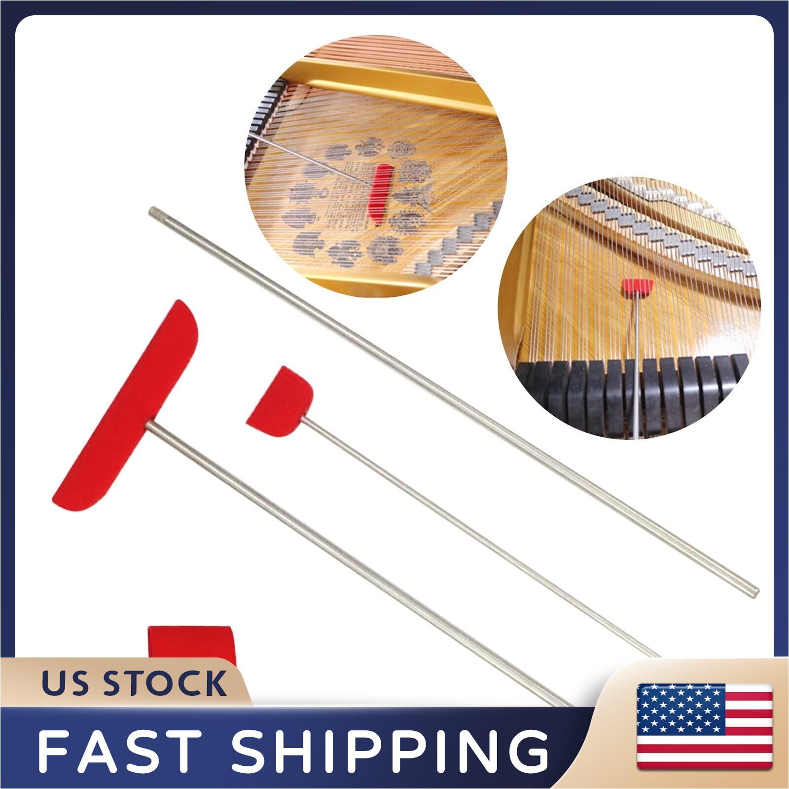 2025 Grand Piano Soundboard Cleaner Kit Set - Keep piano clean-2 Size ...