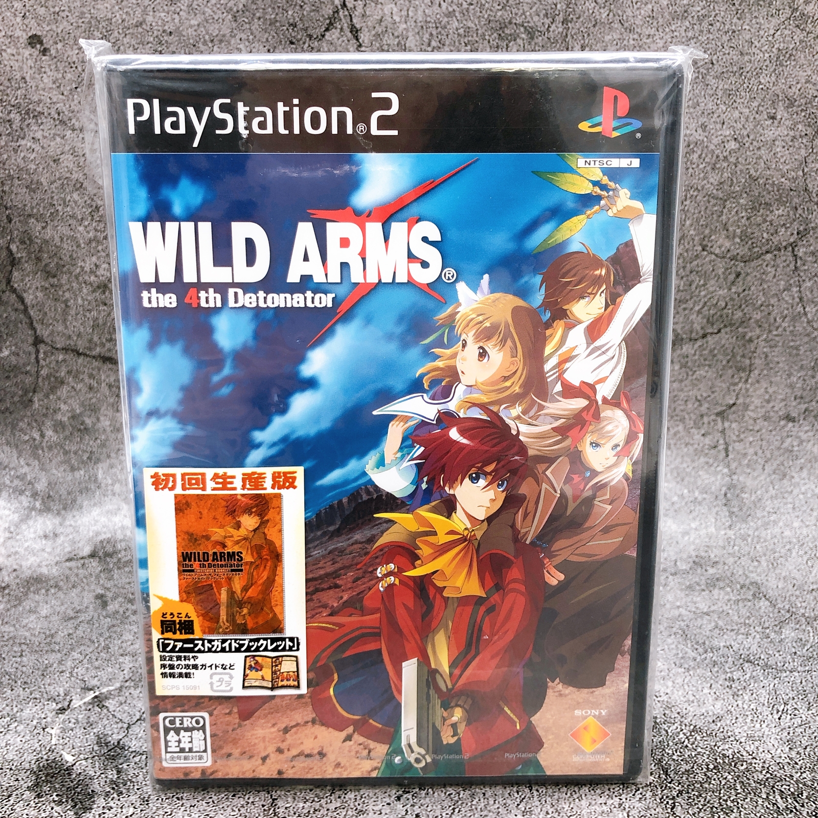 Playstation 2 WILD ARMS the 4th Detonator First Edition PS2 Sony Game ...