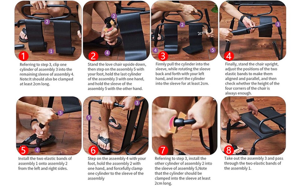 Sex Chair Adjustable Height Sex Bench Sex Stool Weightless Bouncer ...