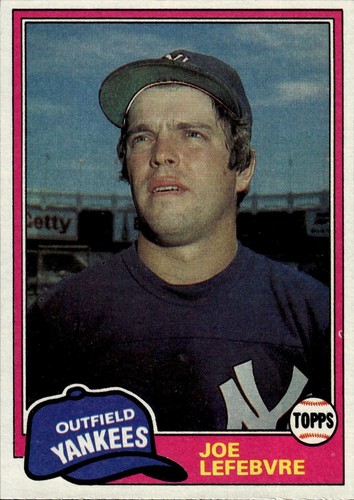 1981 Topps #88 Joe Lefebvre | eBay
