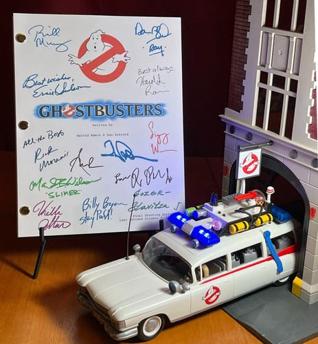 Ghostbusters Script Cast-Signed - Autograph Reprints - 128 Pages | eBay